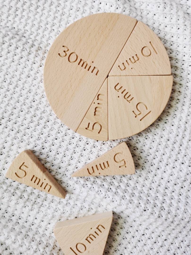 Wooden Clock Puzzle Wooden Clock Puzzle