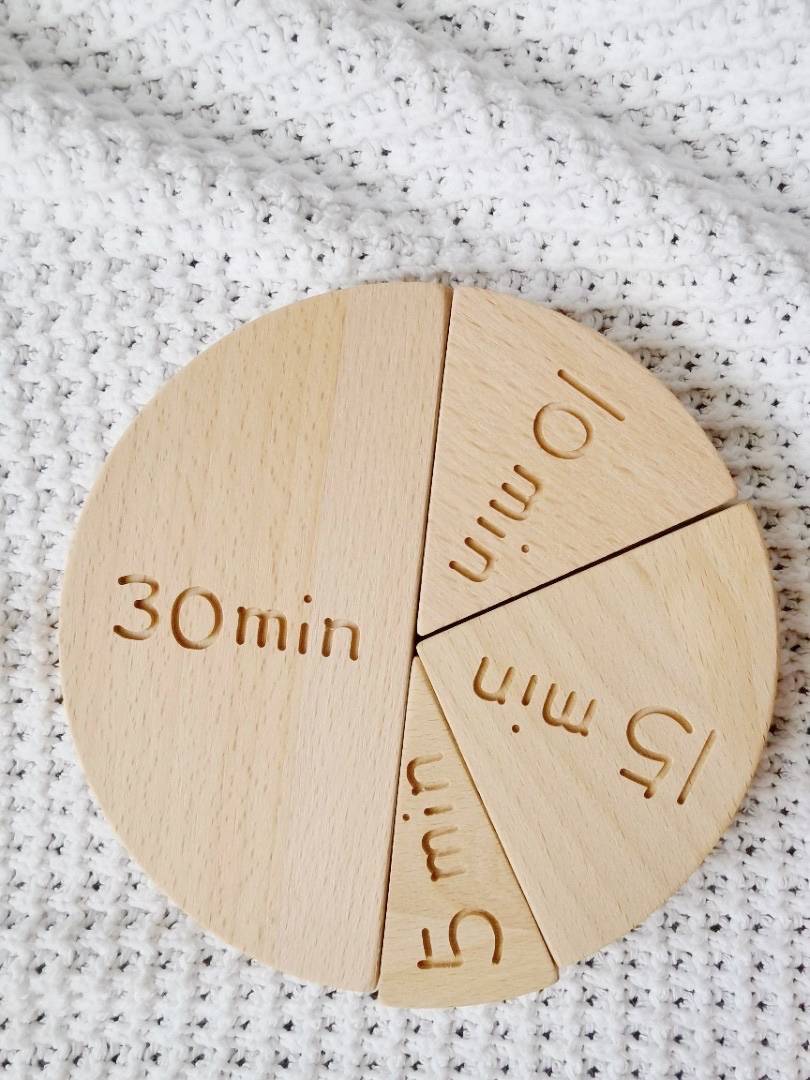 Wooden Clock Puzzle Wooden Clock Puzzle